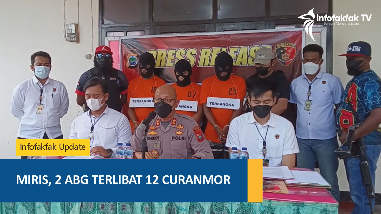 Miris, 2 Abg Terlibat 12 Curanmor – Infofakfak.com