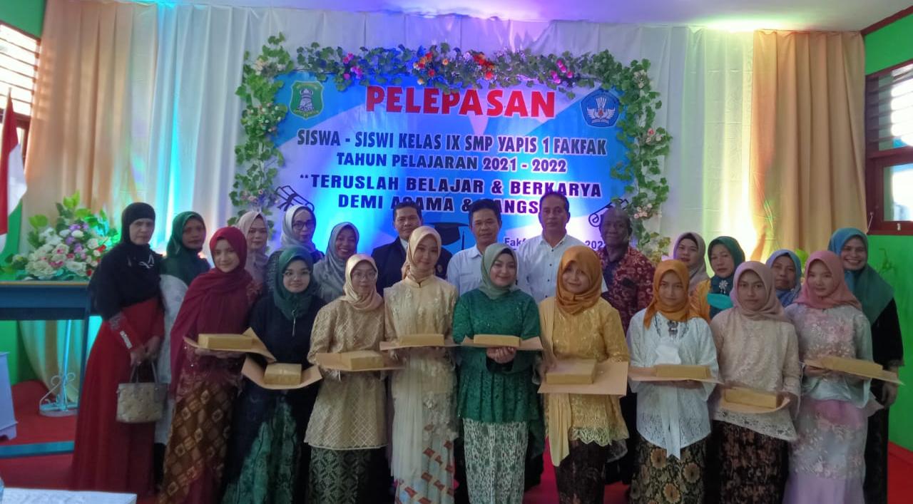 SMP Yapis 1 FAKFAK Luluskan 108 Siswa – Infofakfak.com
